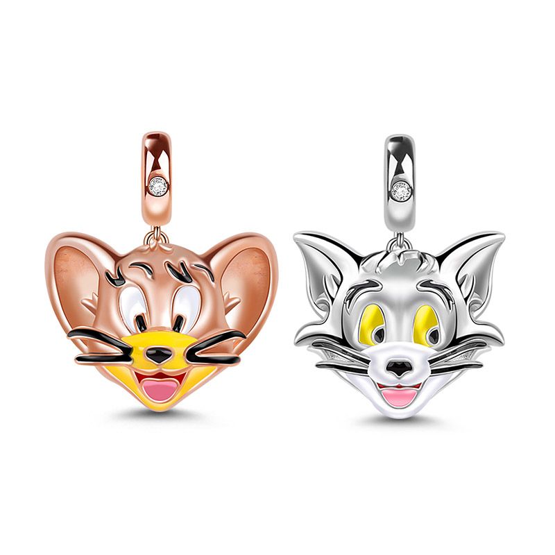 Tom & Jerry Cat Dangle Charm – Forever Charms