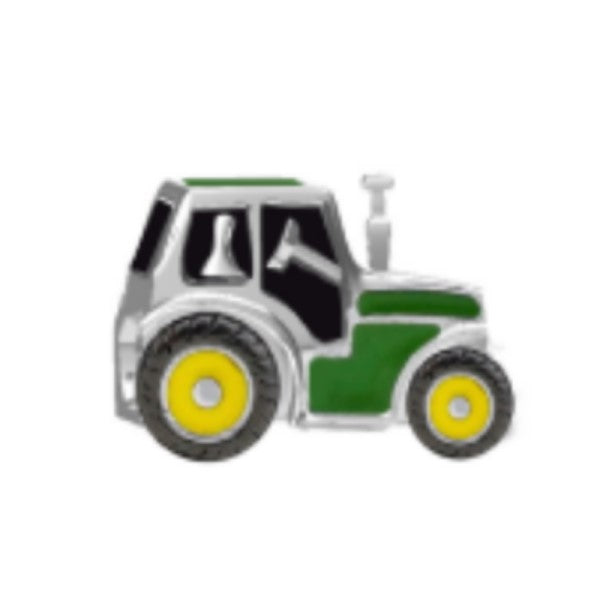 Tractor Charm - Green – Forever Charms