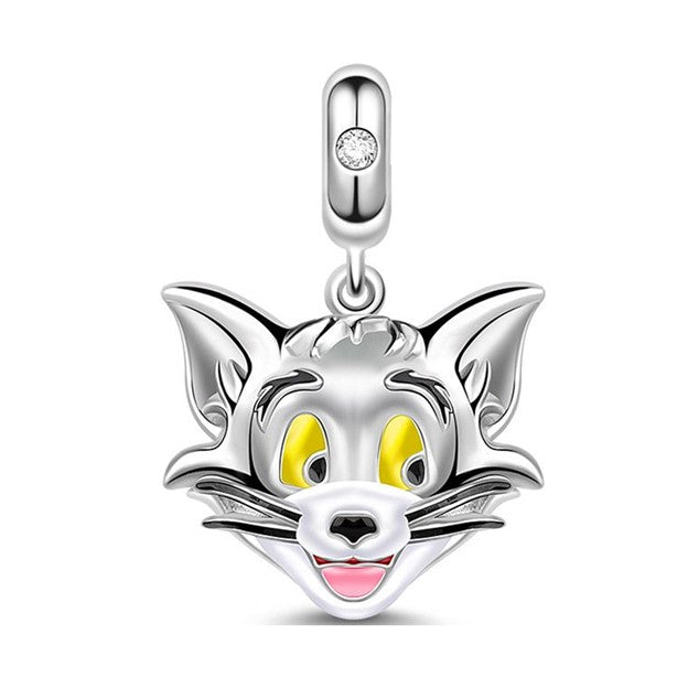 Tom & Jerry Cat Dangle Charm – Forever Charms